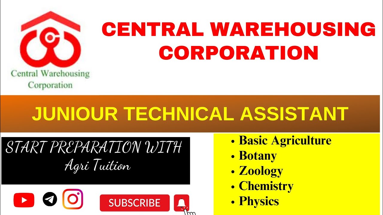 CWC Central Warehousing Corporation CLASS-8/ CG-RAEO/ NSC/ NFC/IBPS-AFO ...