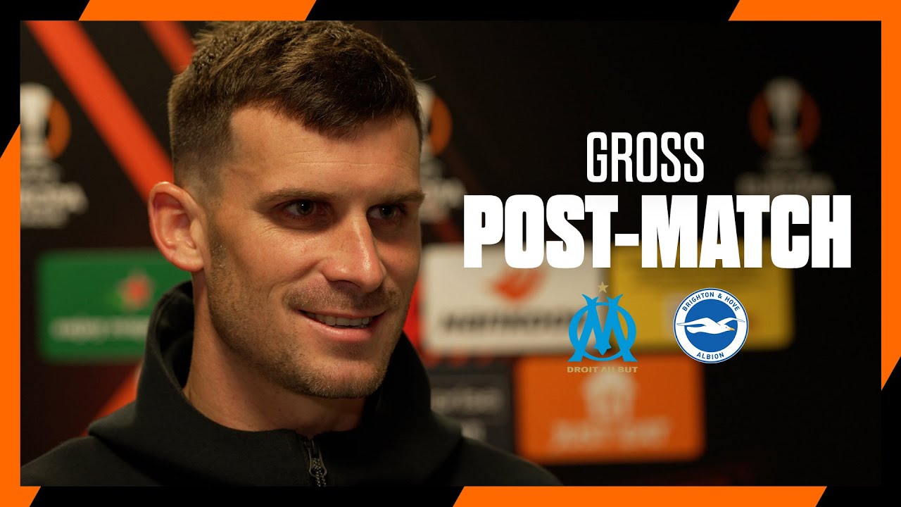 Gross On Marseille Draw: That's An Important Point - YouTube