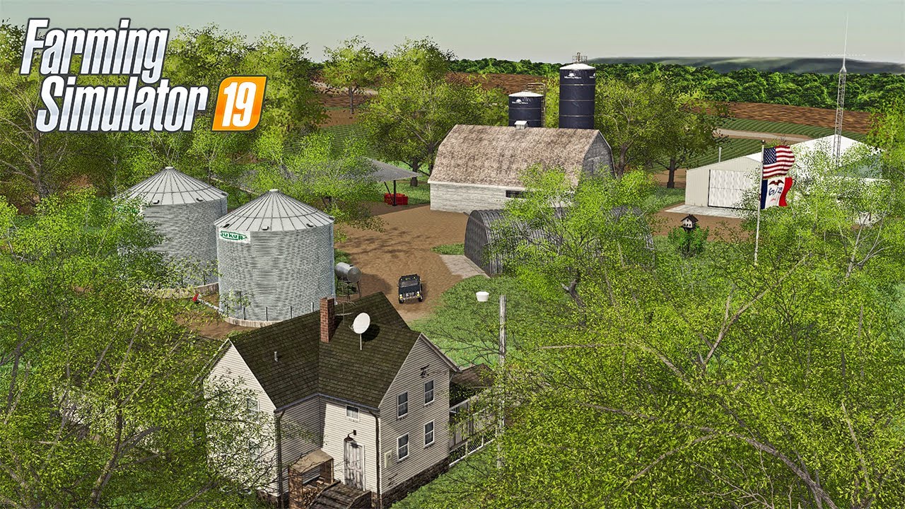 1980's FARMYARD BUILD TIMELAPSE | FARMING SIMULATOR 1980's - YouTube