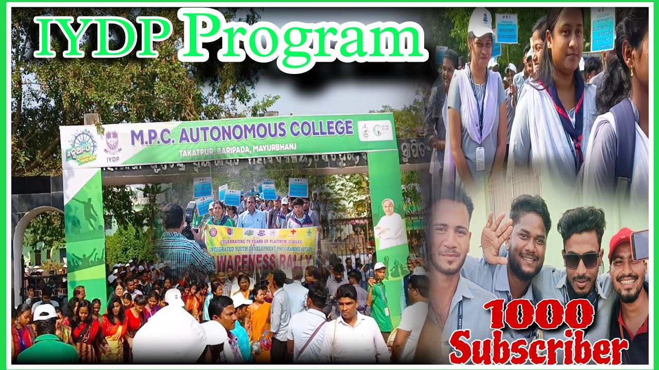 Mpc Autonomous college me " IYDP " Program 😍&1000 subscriber complete 😍 ...