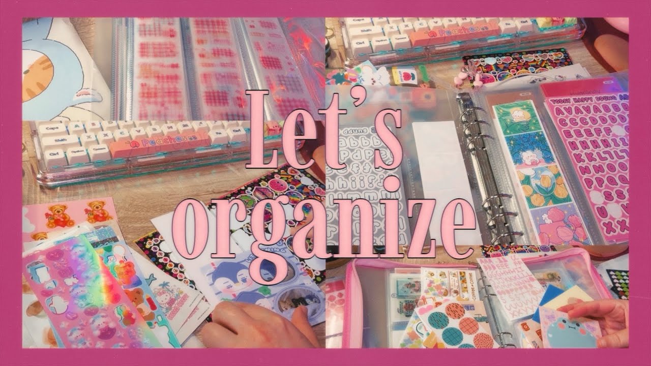 Organize Stationery With Me - YouTube