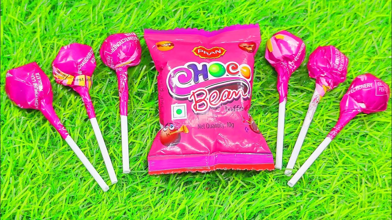 Satisfying Mukbang | Pink Candy Packet & Lollipop Unpacking Videos ...