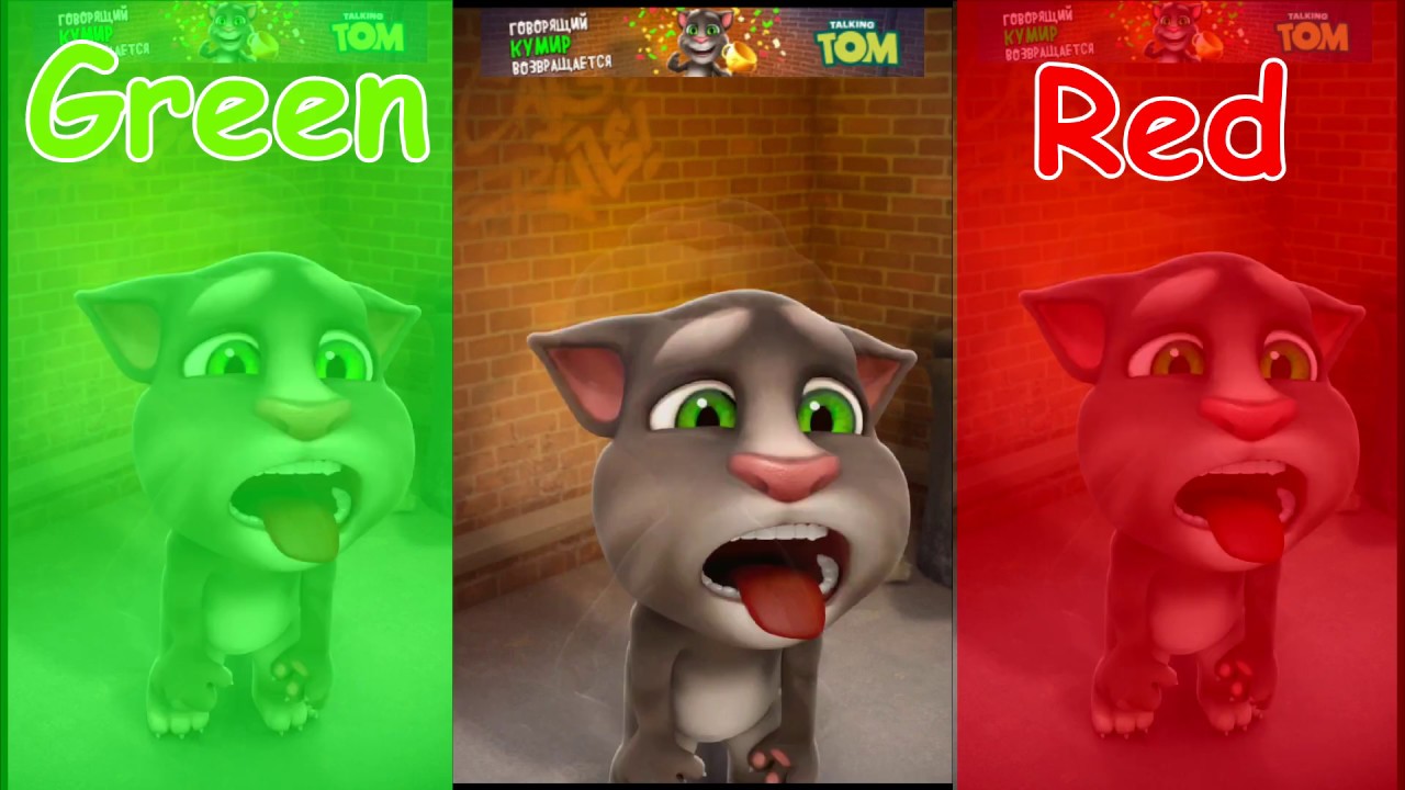 Baby Learn Colors with My Talking Tom Colours for Kids Animation ...