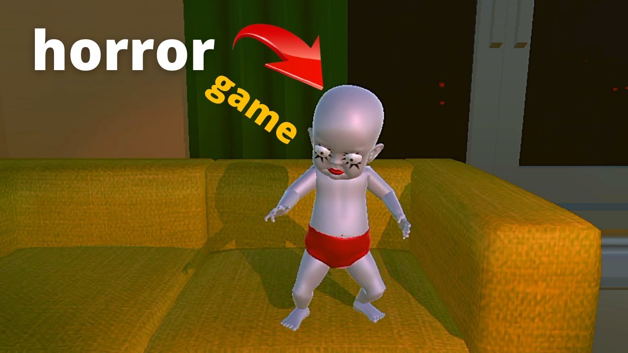 the baby in dark house - scary eyes of baby finds you Child horror game ...