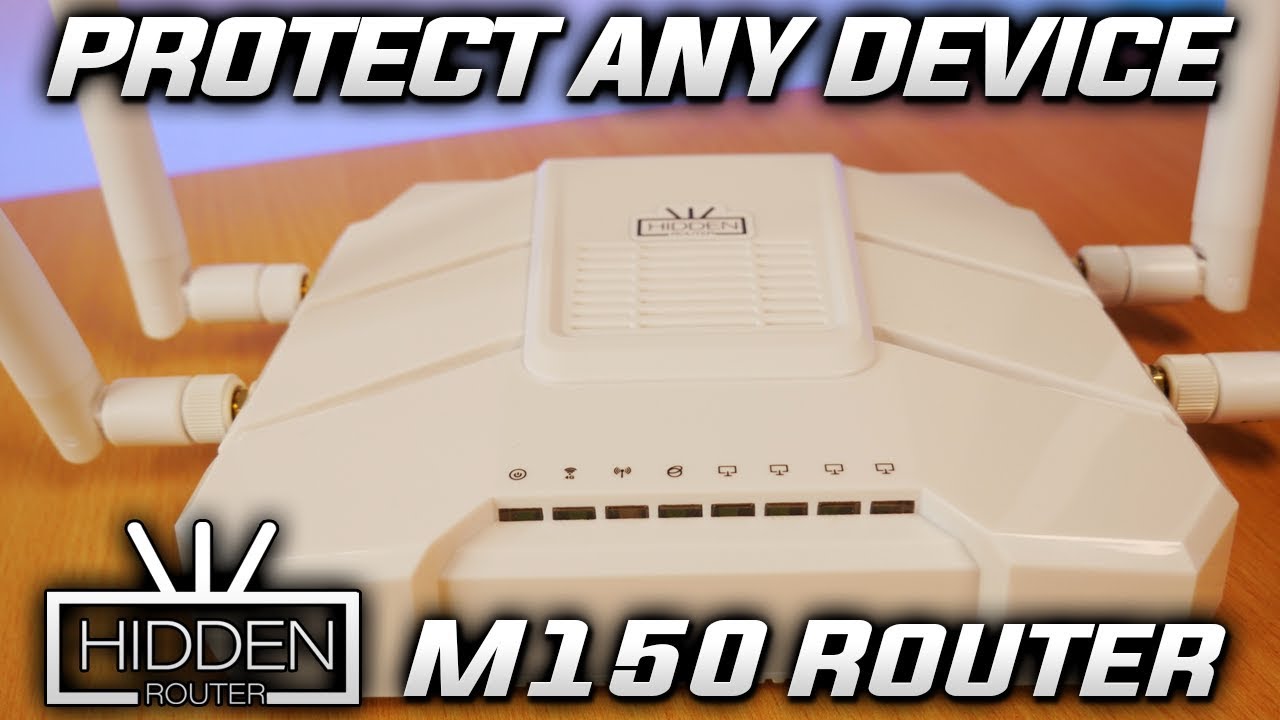 Hidden Router VPN M150 - This Will Protect Any Device! - YouTube