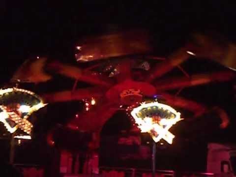 Megastar Funfair Ride at Armagh GAA Pitch Dizzylands Funfair - YouTube