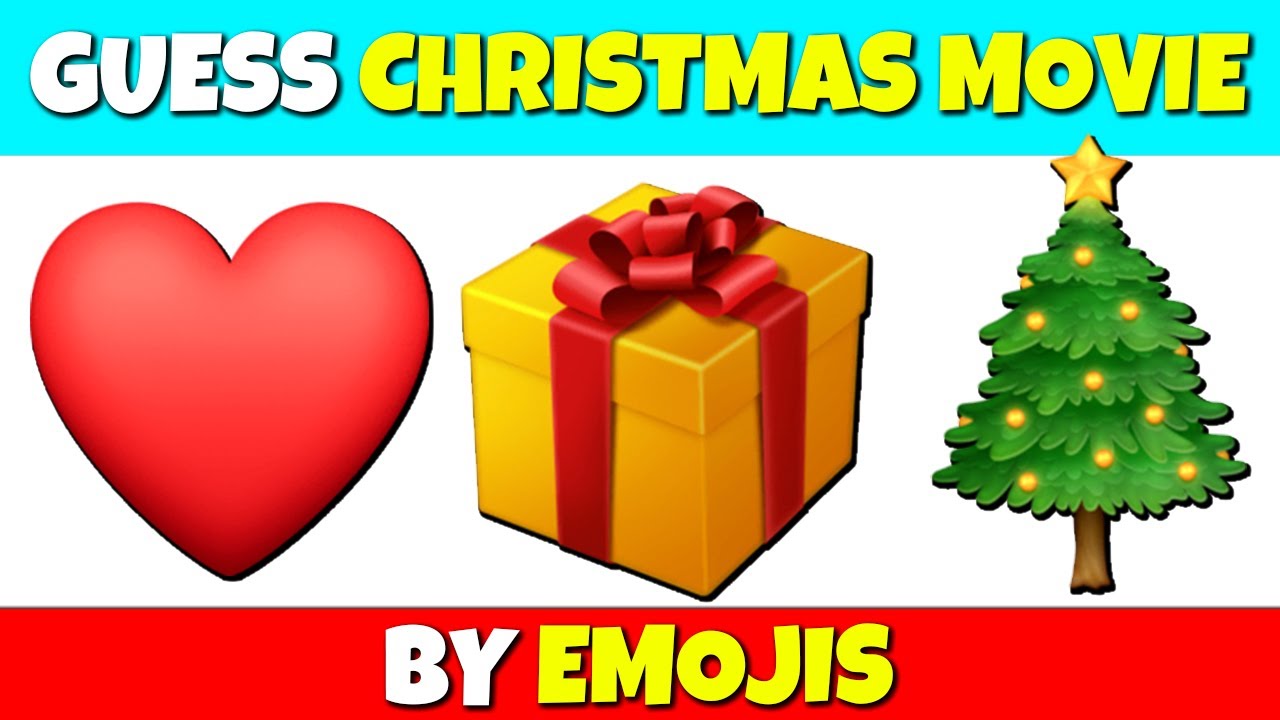 🎄Guess The Christmas Movies By Emoji | Movie Emoji Quiz 🎁 - YouTube