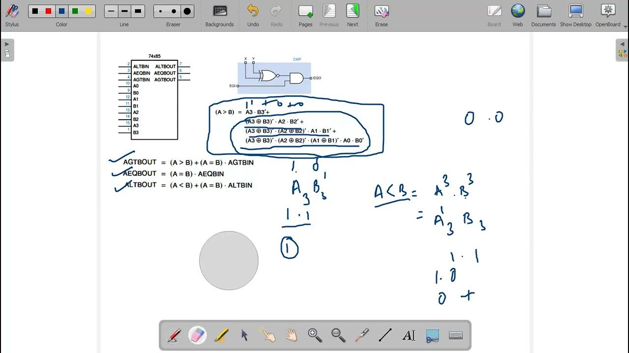 Design of 4-bit comparator using VHDL in Xilinx - YouTube