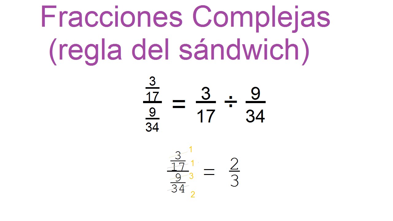 Fracciones Complejas - YouTube