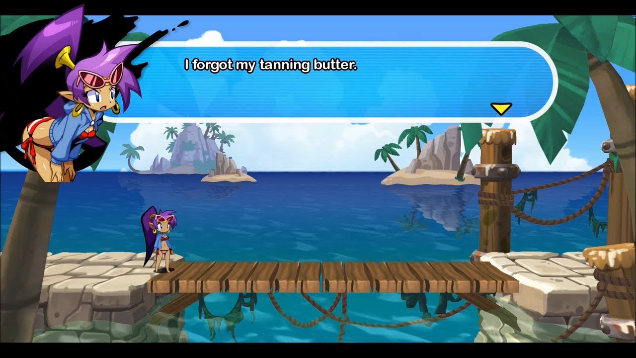Let's Play Shantae HGH: Beach Mode Part 1: I Forgot My Sunblock - YouTube