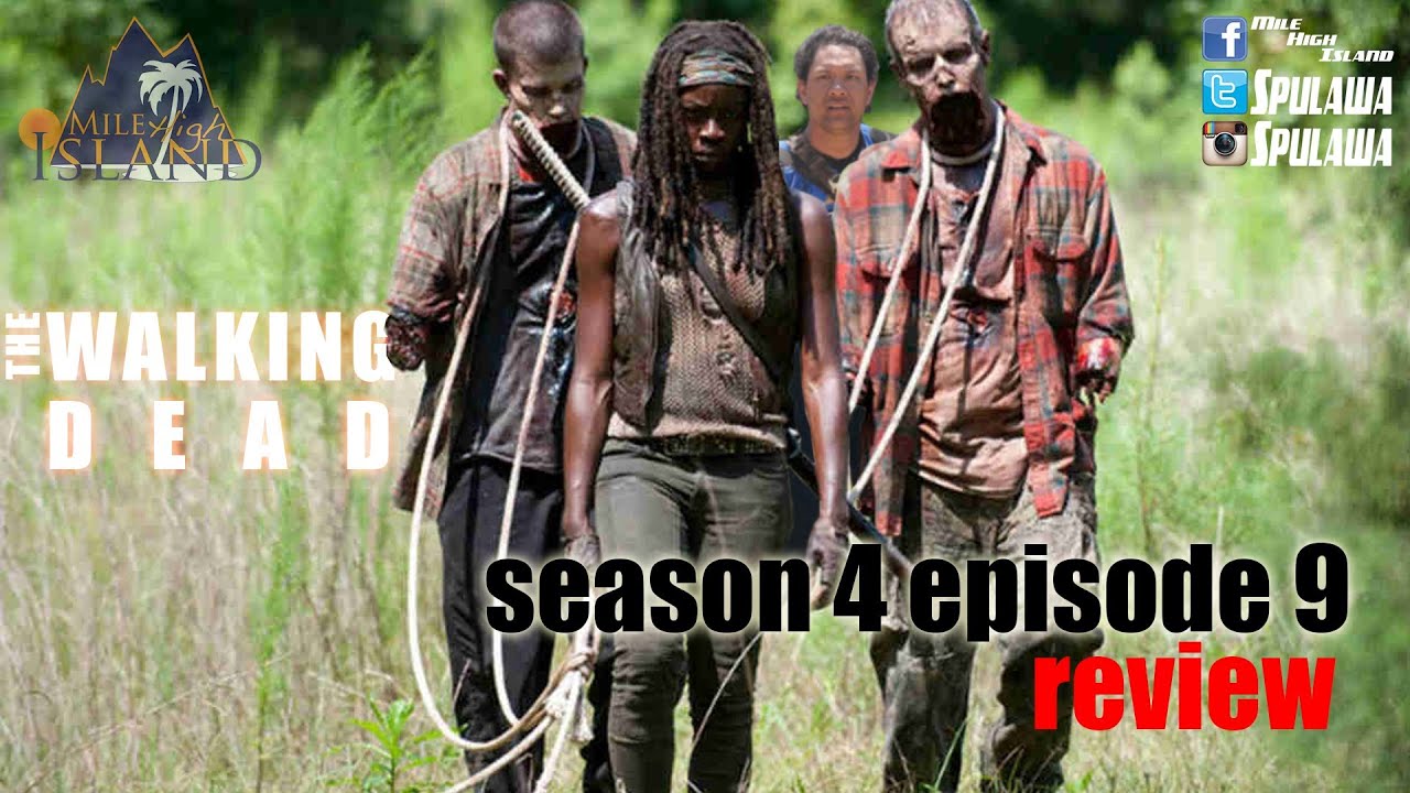 Movie Monday: The Walking Dead s4e9 review IT'S BACK! (SPOILER FREE ...