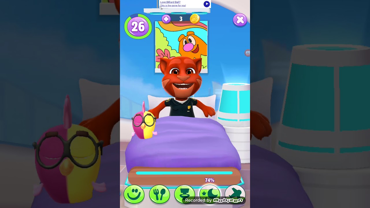 My Talking Tom 2 Flip Gameplay Squeak - YouTube