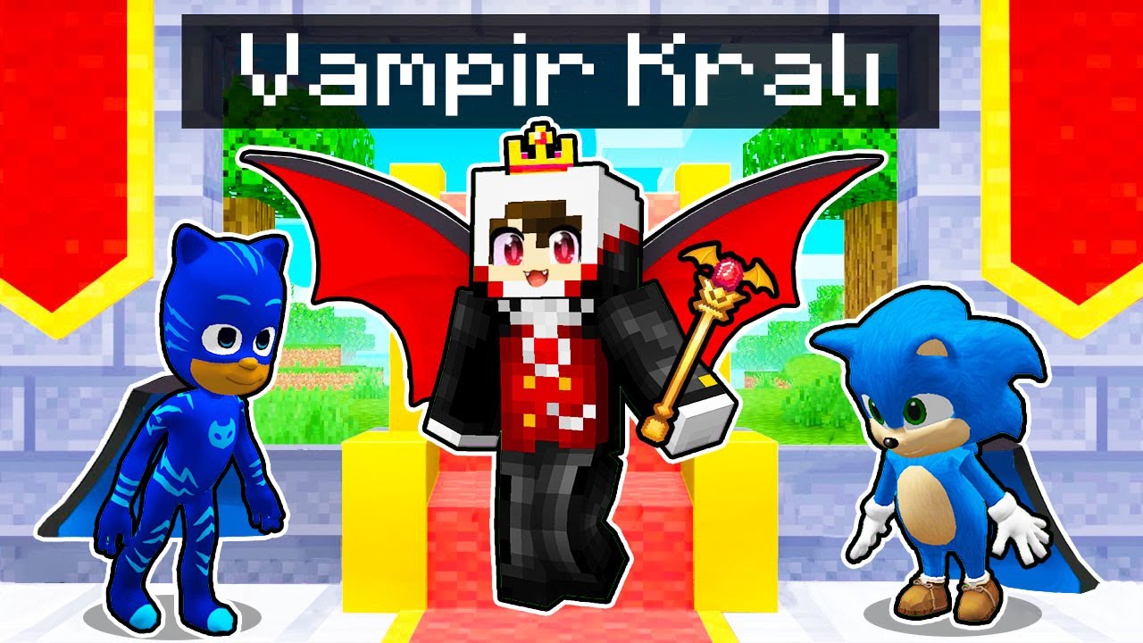 ENES ARSLAN KRAL VAMPİR OLDU 👑 Minecraft - YouTube