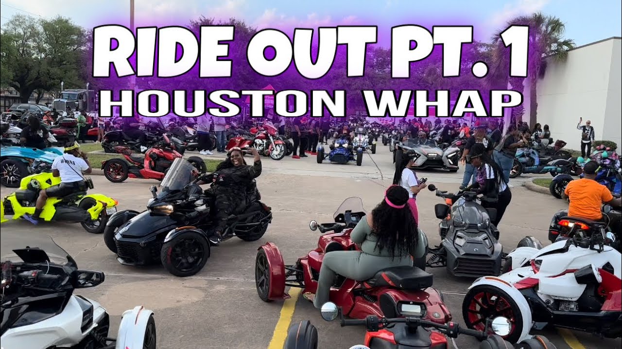 HOUSTON WHAP RIDE OUT PT. 1 (FRIDAY) - YouTube
