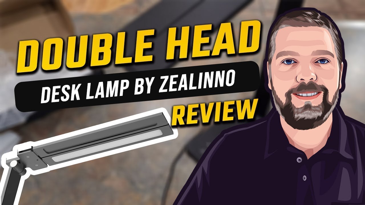 Best Double Head LED Desk Lamp 2023 - YouTube