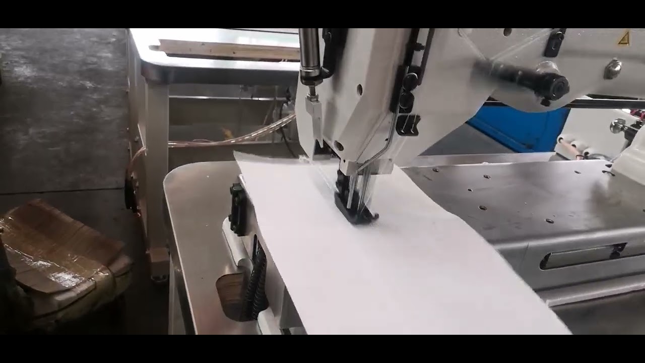 long arm baffle big bag chain stitch sewing machine & Q bag sewing ...