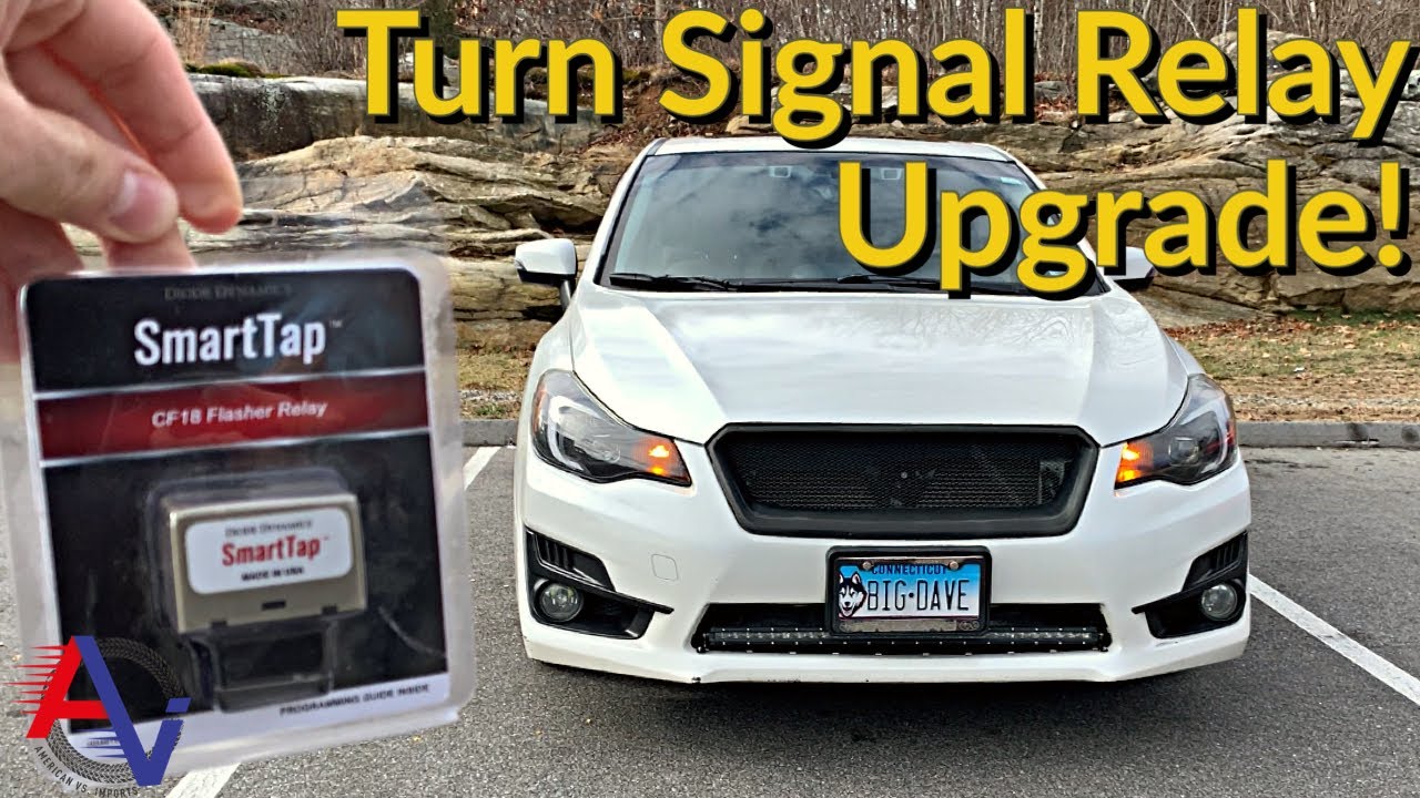 Installing Smart Tap Turn Signal Relay On Subaru Impreza | Fixes Hyper Flash + Plus Cool ...