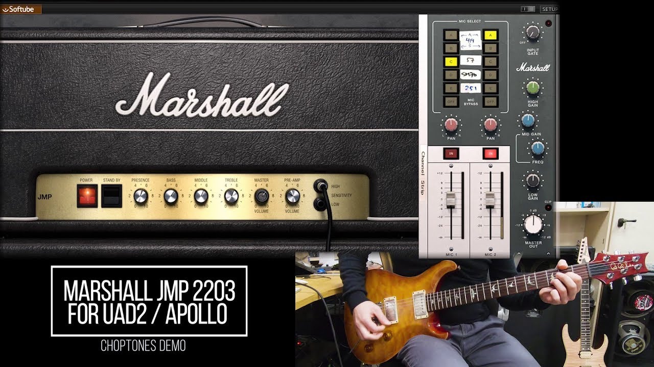 Marshall JMP 2203 for Universal Audio UAD-2/Apollo Platform ...