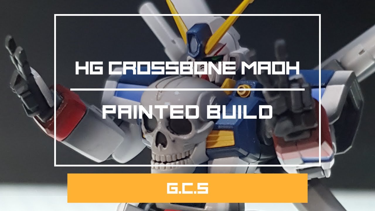 HG Gundam Crossbone Maoh Custom Paint. - YouTube