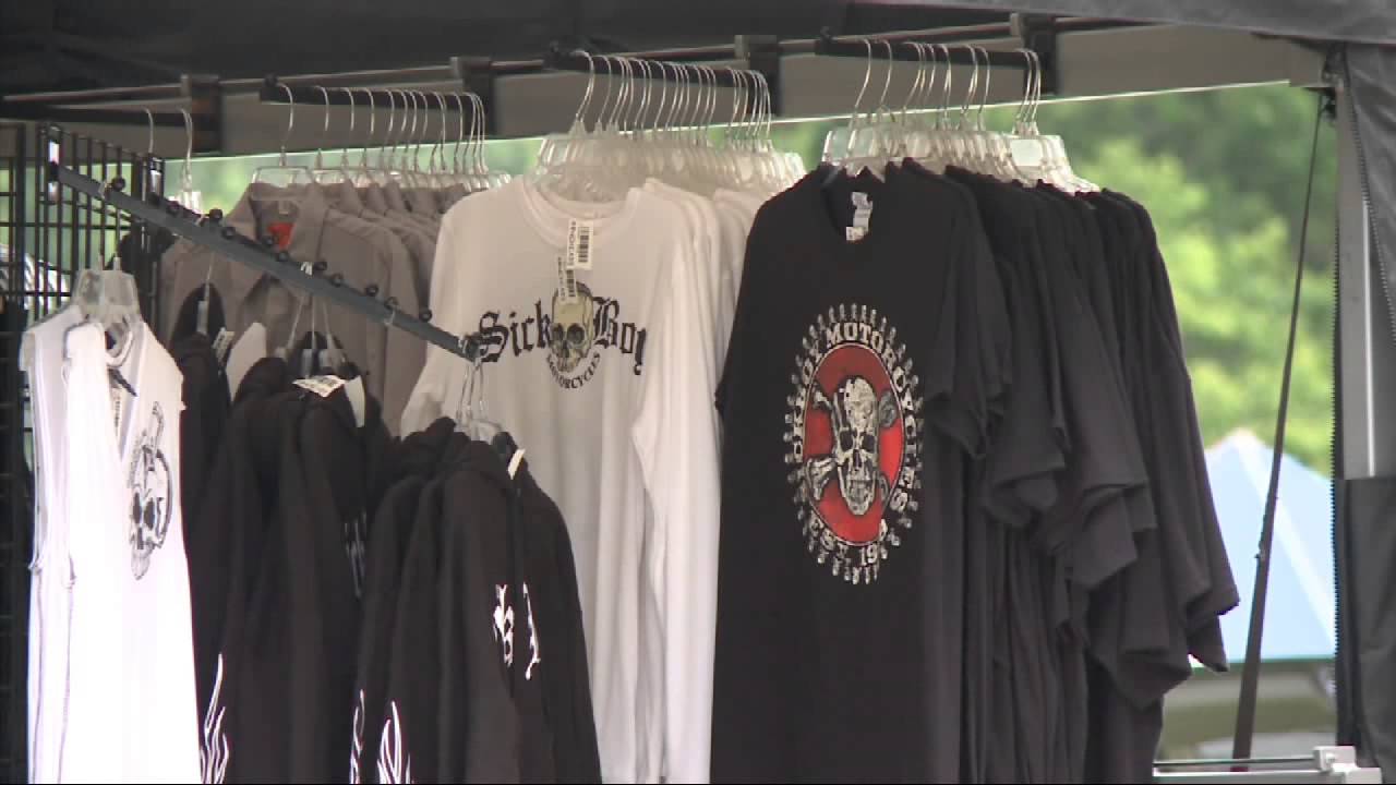 Inaugural Indiana Bike Week Begins At Bill Monroe Music Park - YouTube