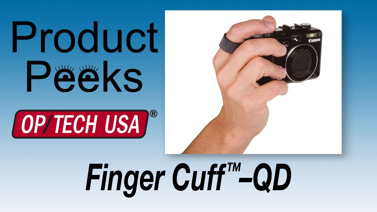 Finger Cuff™–QD - Product Peek - OP/TECH USA - YouTube