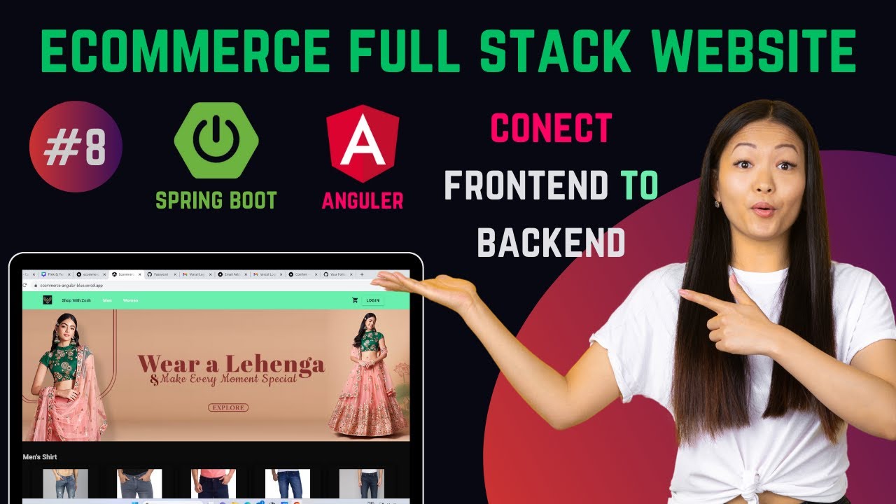 Full Stack Ecommerce Project Using Spring Boot And Angular Ngrx Store Tailwind Css Mysql