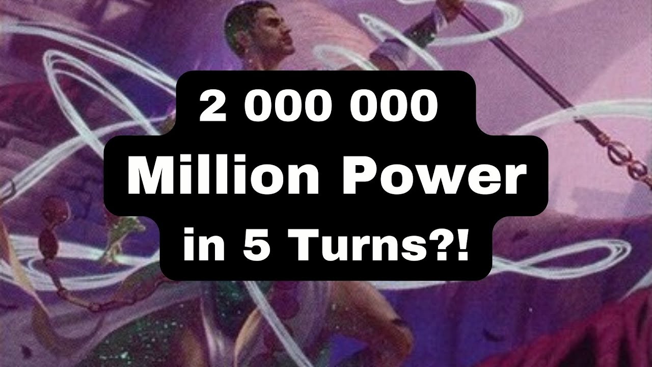 2 Million Power in 5 Turns! MTG Arena Insanity! - YouTube