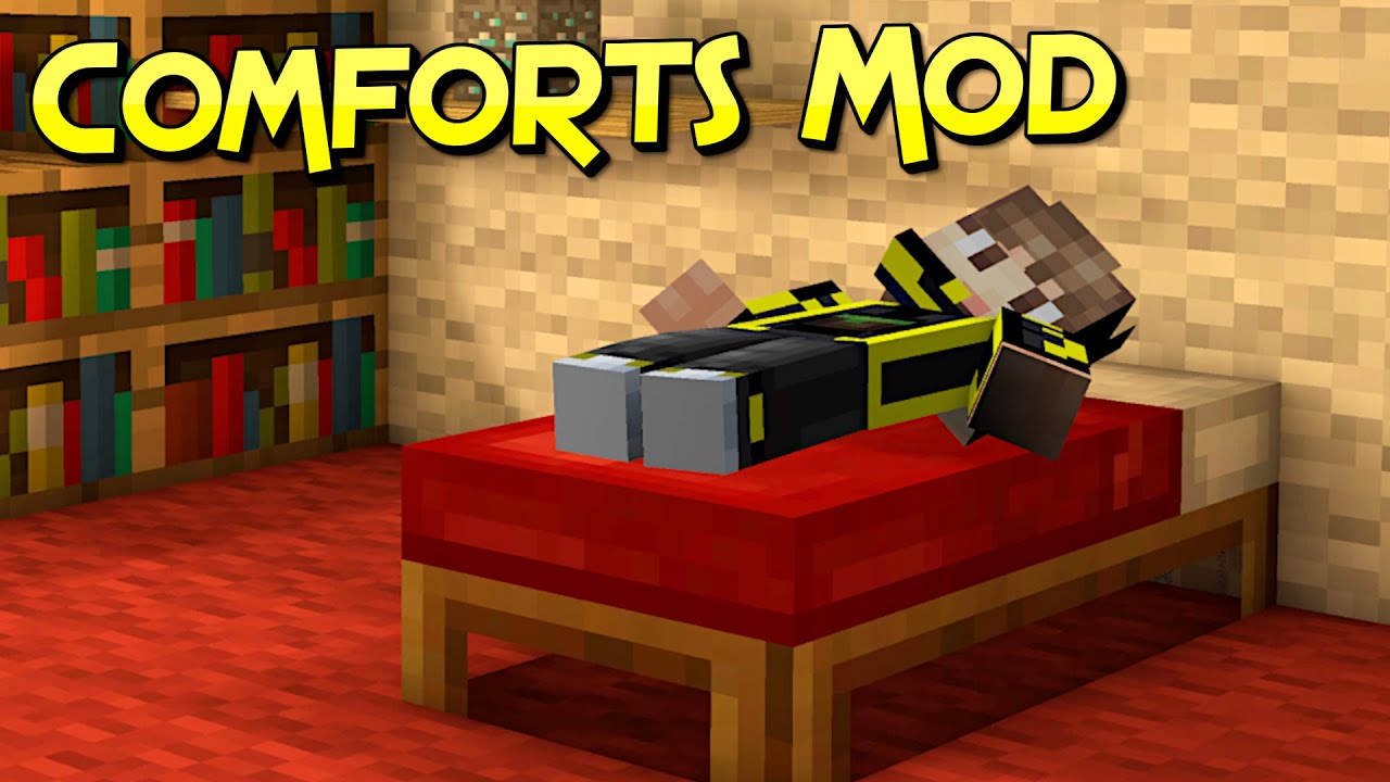 Comforts Mod | Duerme En Cualquier Parte Fácilmente | Forge | Minecraft ...