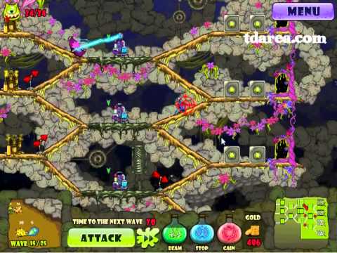 Monsters TD 2 Level 8 Walkthrough - YouTube