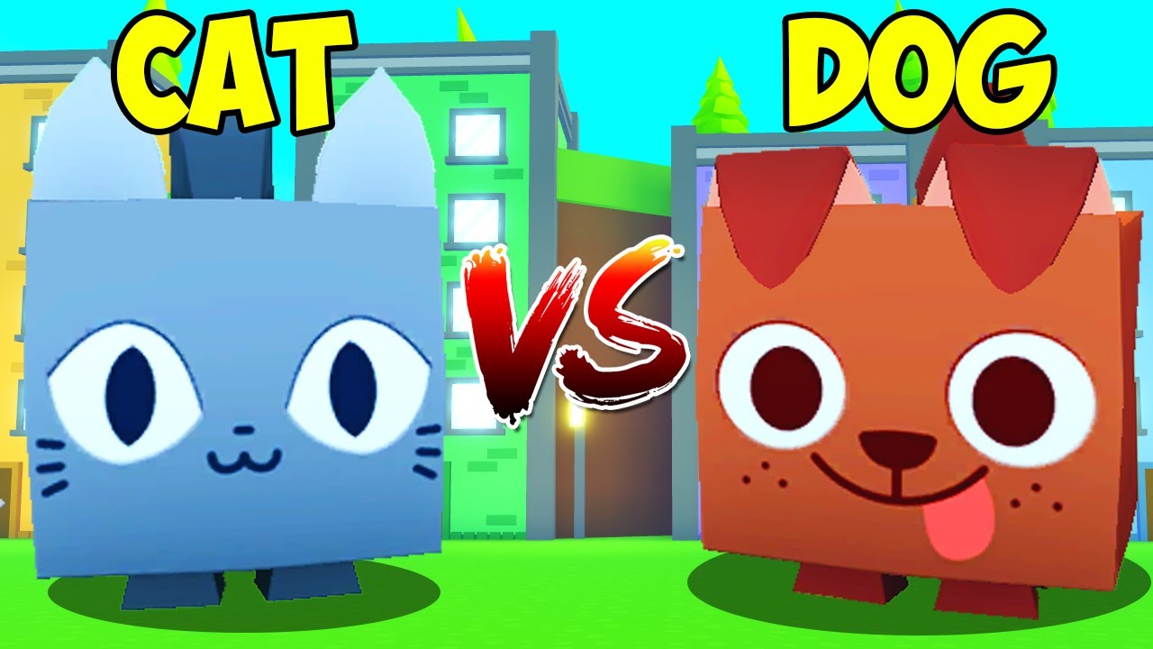 CATS ONLY VS DOGS ONLY in Roblox Pet Simulator X - YouTube