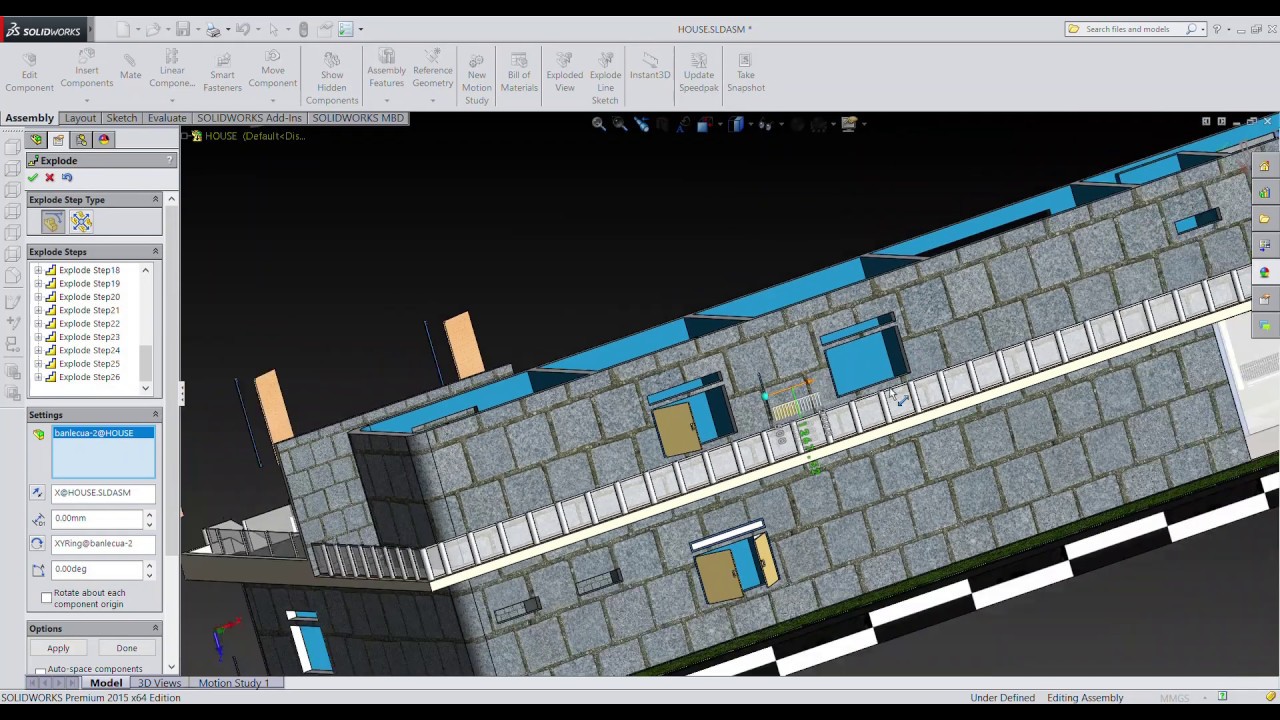 SOLIDWORKS HOUSE PART3 C(#Solidworks#housedesign) - YouTube