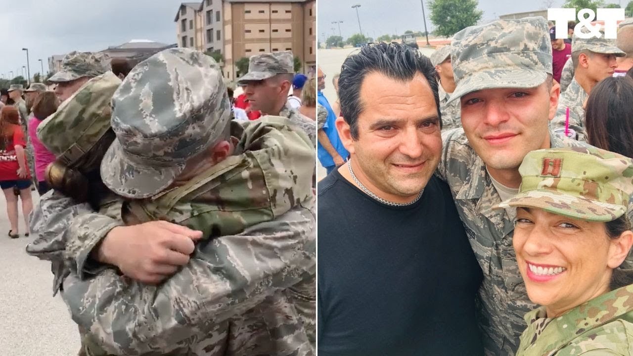 Emotional Reunion Between Military Mom And Son At 'Tapping Out ...