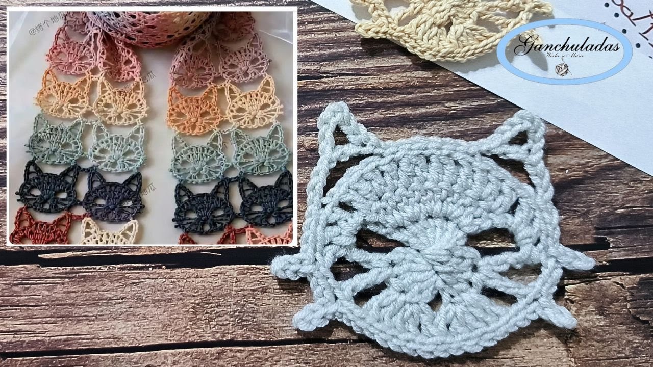 🐱 BUFANDA de GATOS Virales PASO a PASO para Principiantes Patrón ...