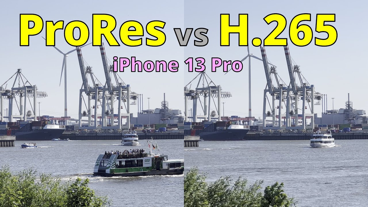 iPhone 13 Pro: ProRes vs H.265 - YouTube