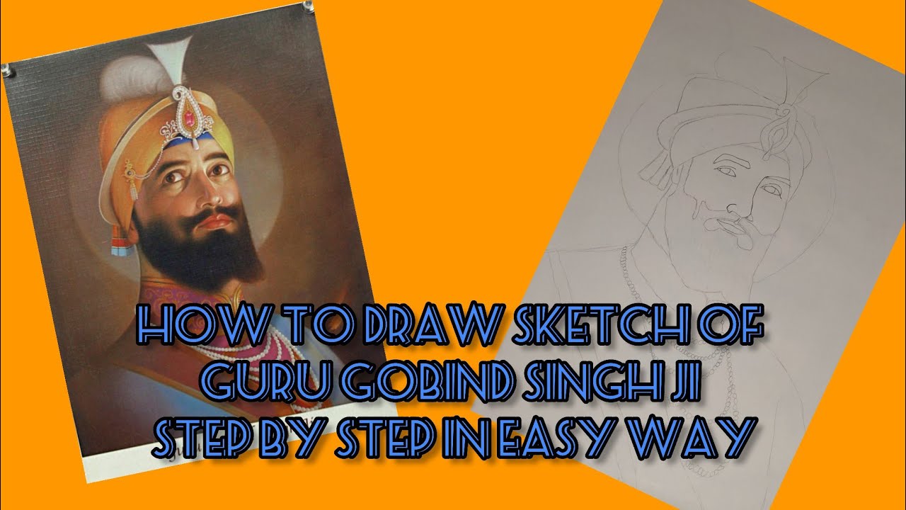 Unlock Your Drawing Skills: Guru Gobind Singh Ji Made Easy - YouTube