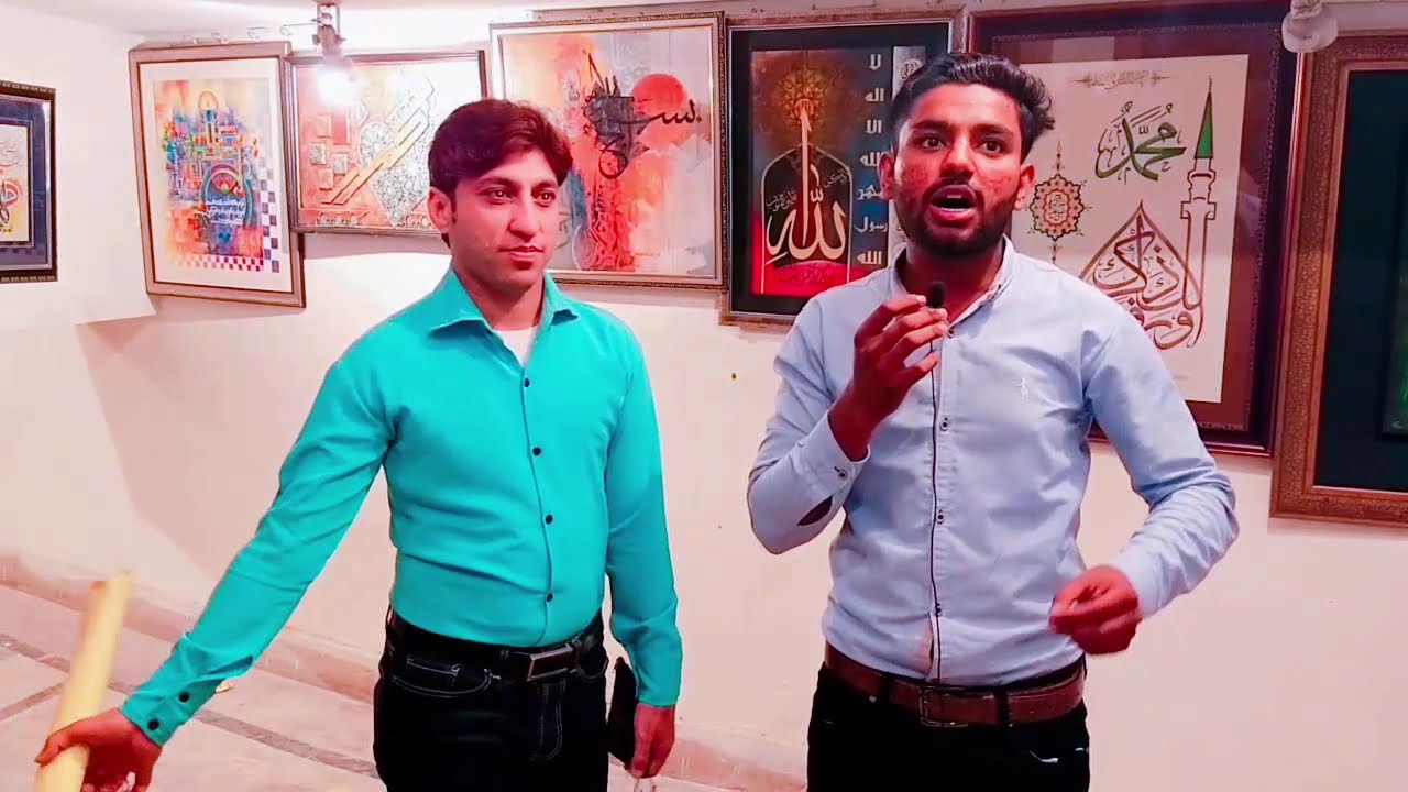 Calligraphy Artist Ashraf Hiara Interesting Interview From Afaq Alex in ...