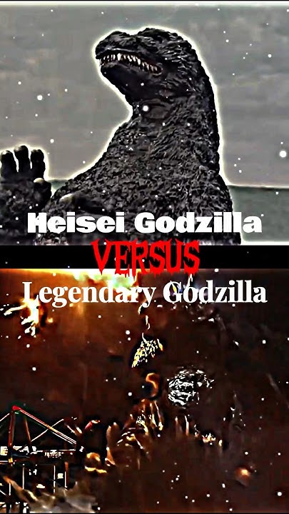 MonsterVerse Godzilla VS Heisei Godzilla - YouTube