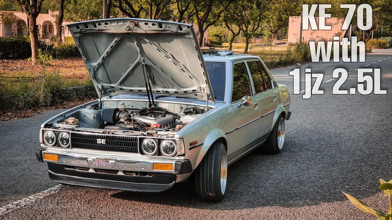 Toyota Corolla KE 70 With 1JZ 2.5L | BMW M Sports Interior LSD ...