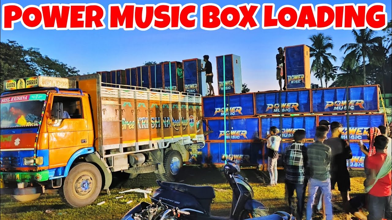 Power music box loading||Power Music sound check - YouTube