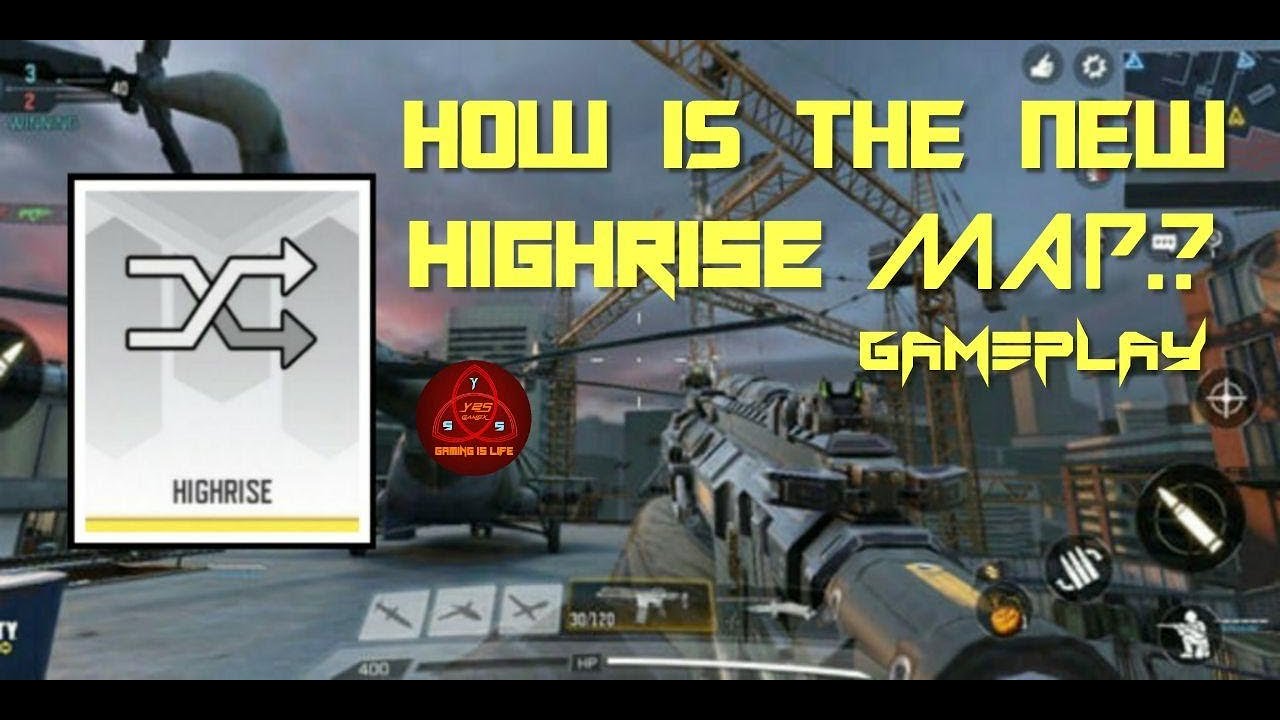 HIGHRISE | New map gameplay | Call of duty mobile - YouTube