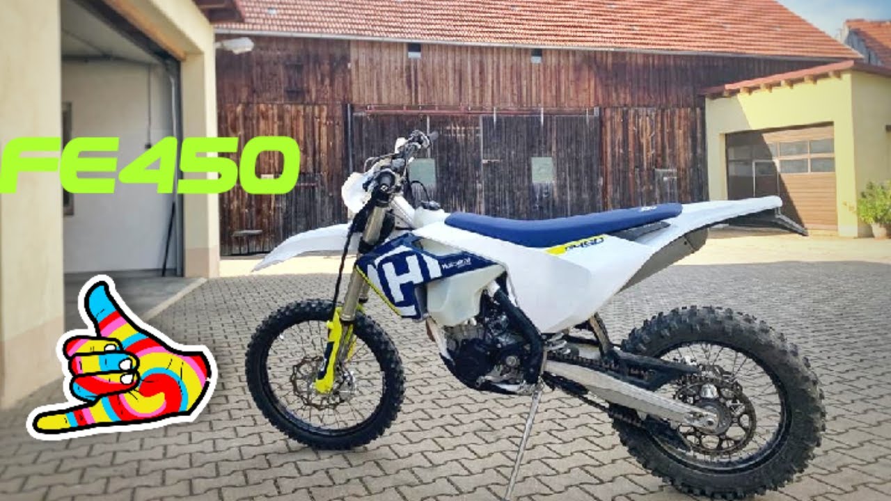 Husqvarna Fe450 || Pure sound || Stock - YouTube