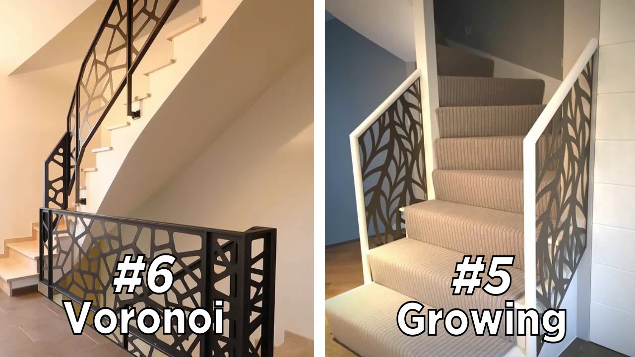 8 Hermosas Celosías Hechas En Corte Láser Para Decorar Tus Escaleras Youtube