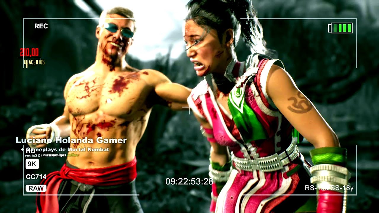 JOHNNY CAGE + JAX VS. LI MEI + SHUJINKO EM (JARDINS SUSPENSOS / DIA ...