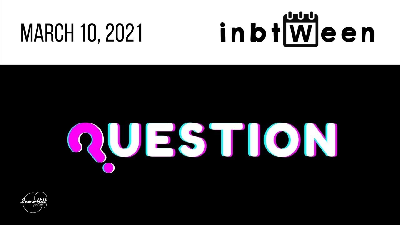 Inbtween (Youth Worship) 3.10.21 - YouTube