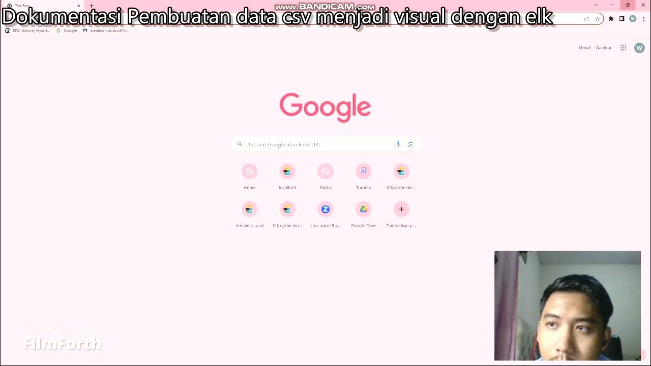 Proses Penarikan Data Csv Dari Logstash Ke Elasticsearch Youtube