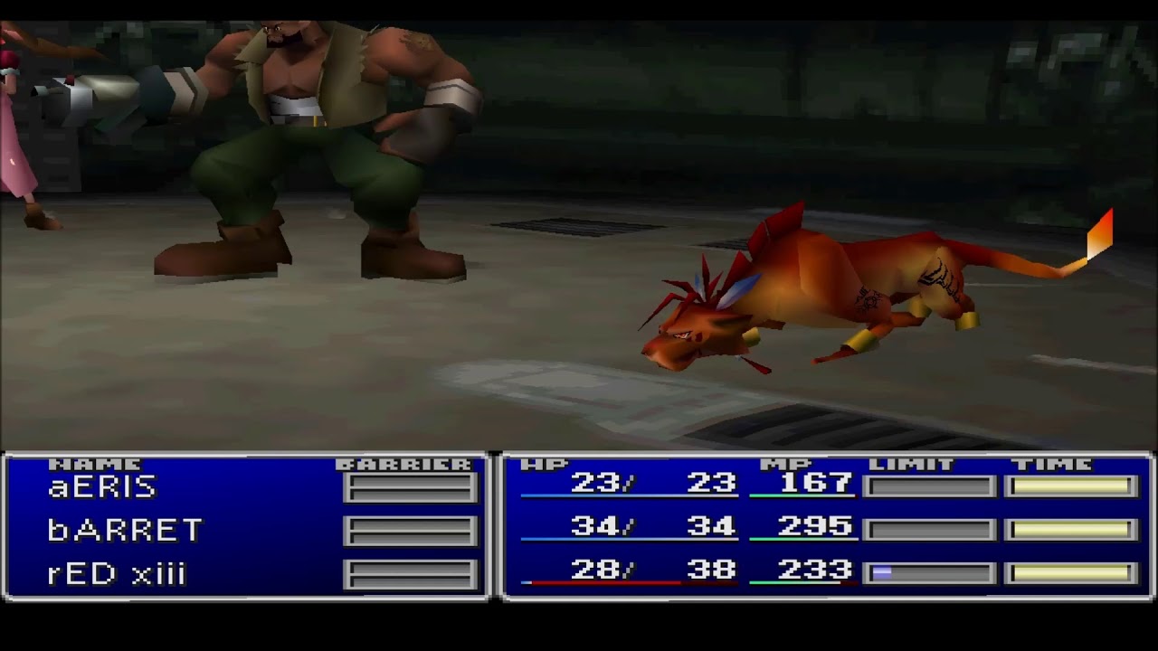 FF7 (HP - Mp Switch No Exp) Ep 6 - Hundred Gunner and Heli gunner - YouTube