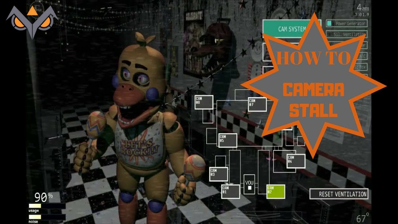 Cam Stalling Tutorial | Ultimate Custom Night #9 - YouTube