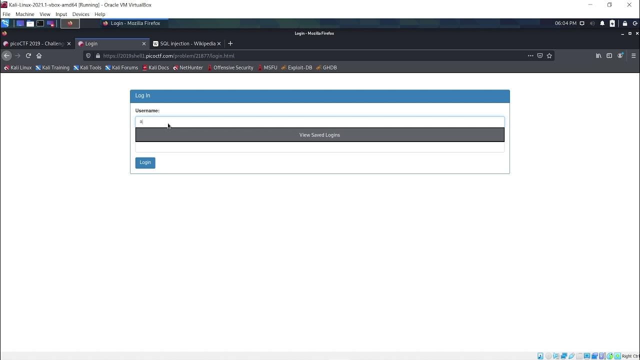 picoCTF 2019 Web Exploitation (Irish Name Repo 1 : 300 points) - YouTube