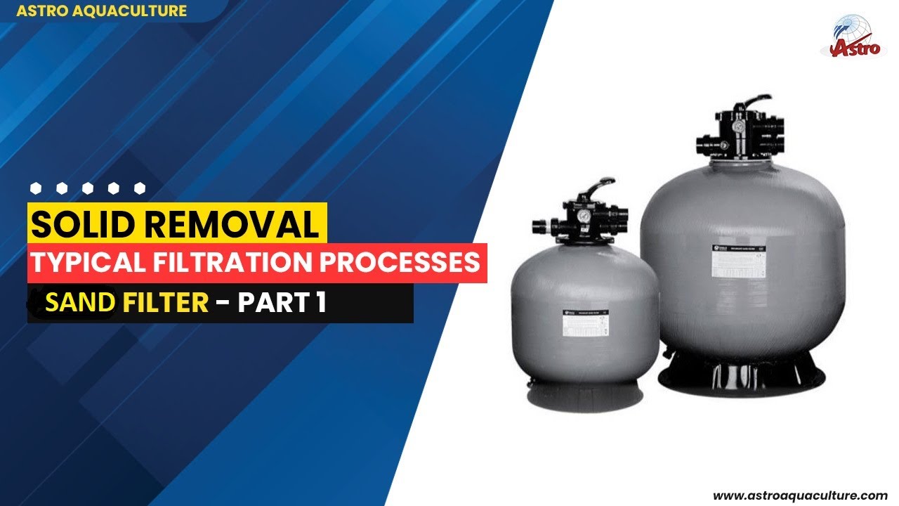 Solid Removal Typical Filtration Processes - Sand Filter 1 - YouTube
