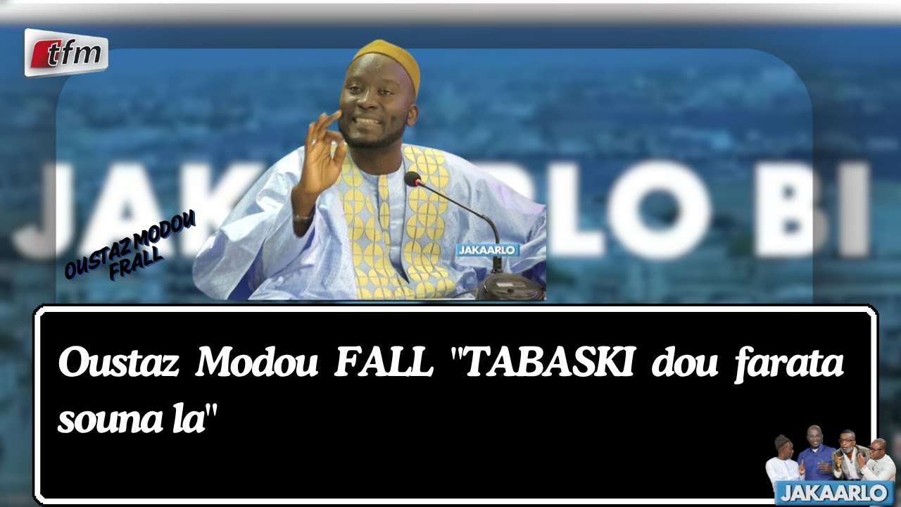 Oustaz Modou FALL "TABASKI dou farata souna la" - YouTube